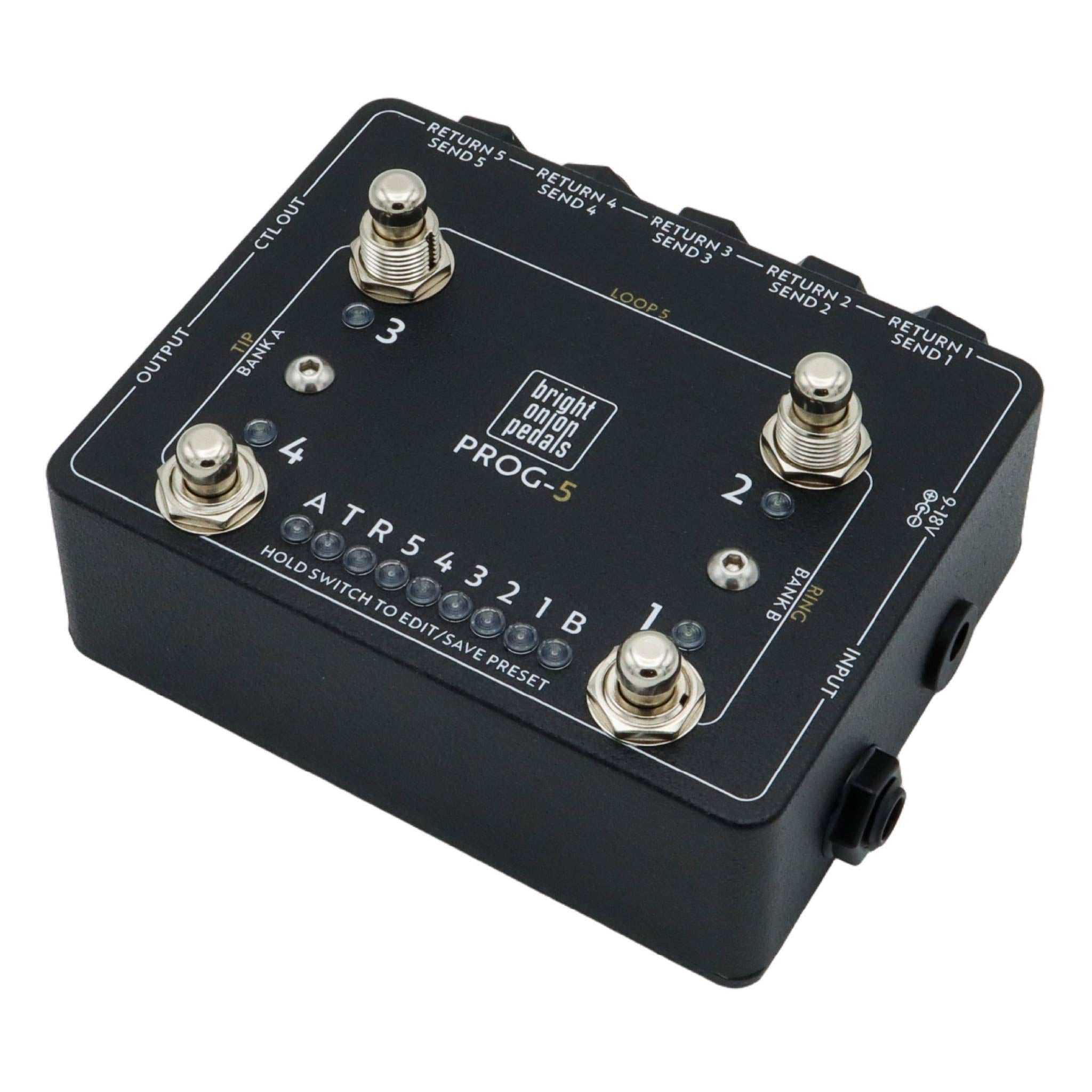 PROG-5 Programmable Looper – Bright Onion Pedals