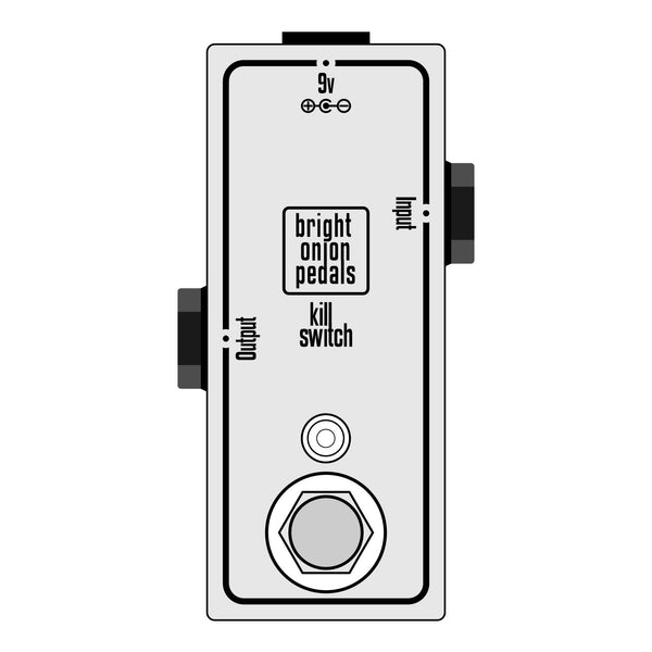 Mono Latching Kill Switch with LED - Bright Onion Pedals